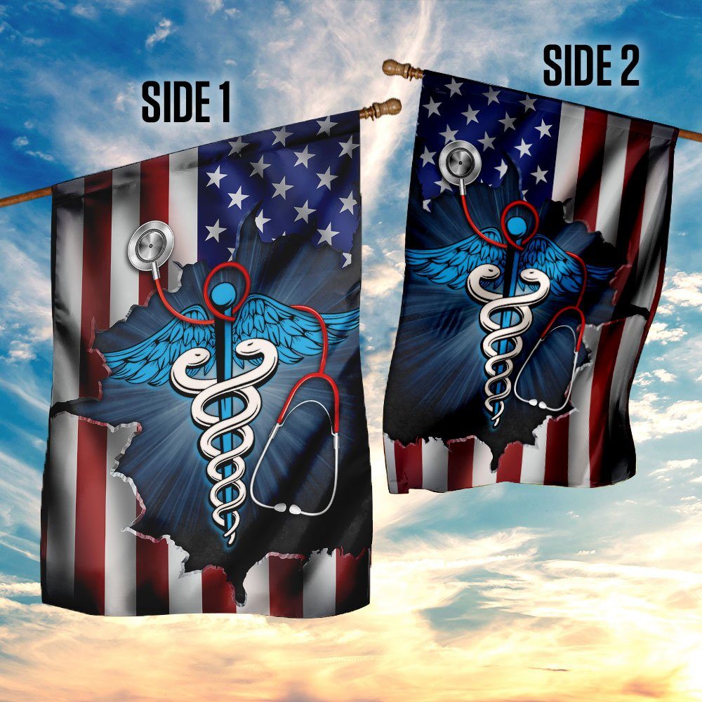 Nurse American Flag - Flagwix