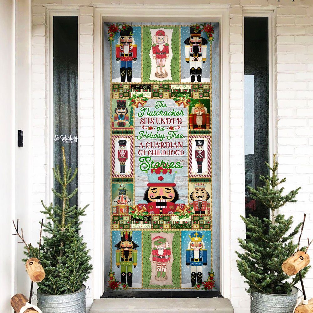 Nutcracker Christmas Door Cover MBH211D - Flagwix
