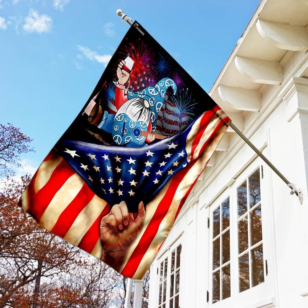 Old Hippie Flag - Flagwix