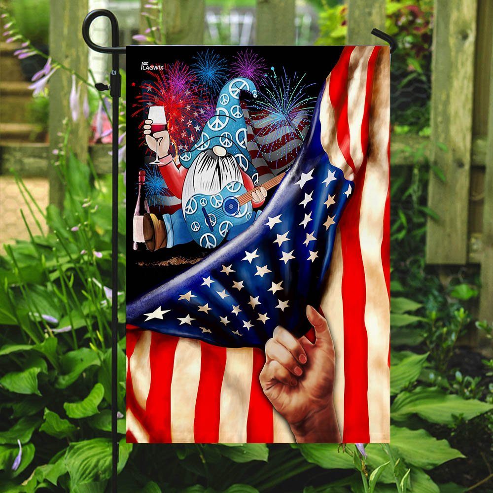 Old Hippie Flag - Flagwix