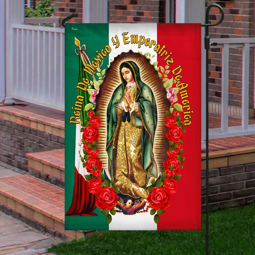 Our Lady of Guadalupe Virgin Mary Mexico Flag MLH2284F - Flagwix