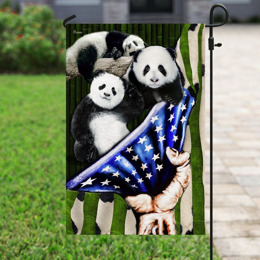 Pandas American Flag – Flagwix
