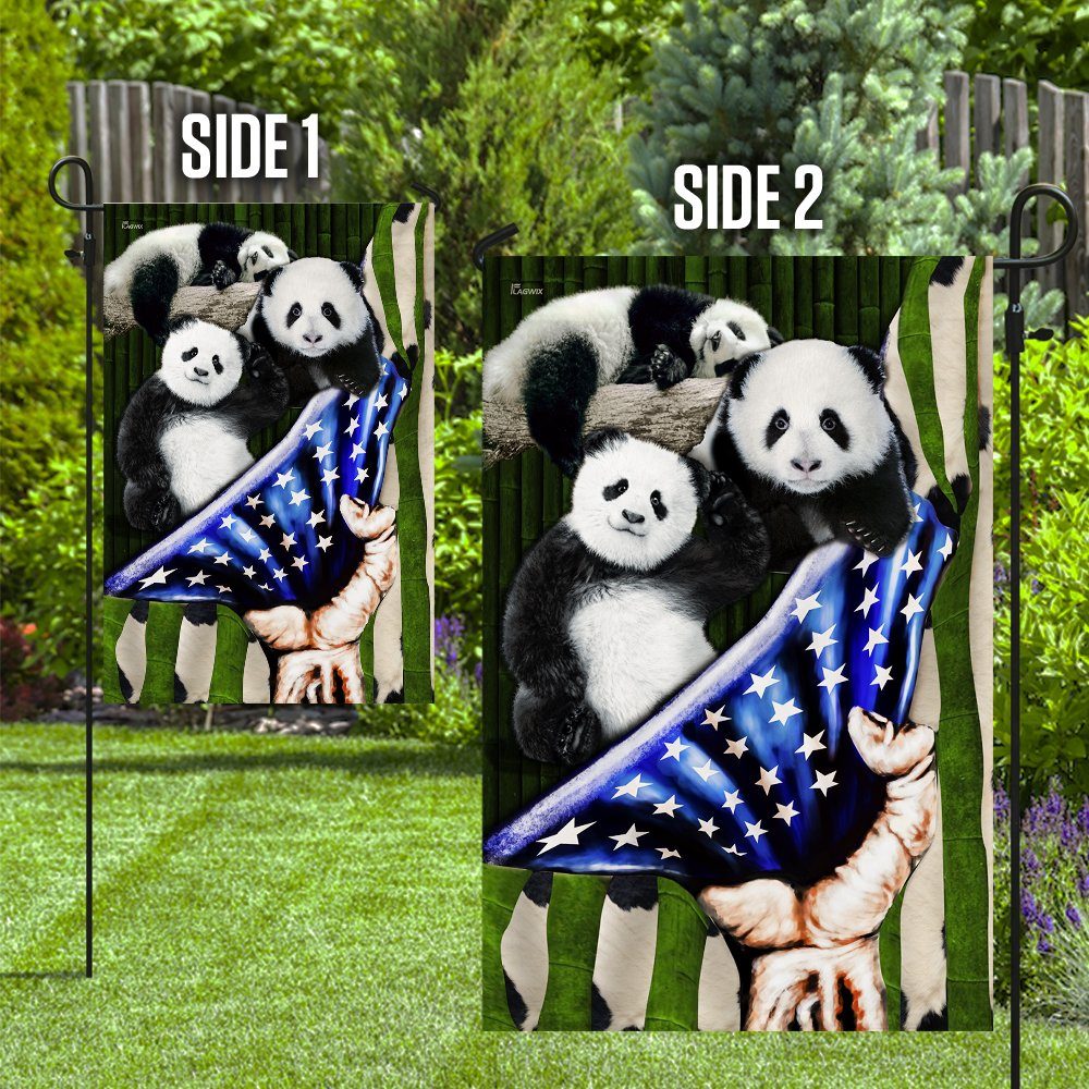 Pandas American Flag – Flagwix