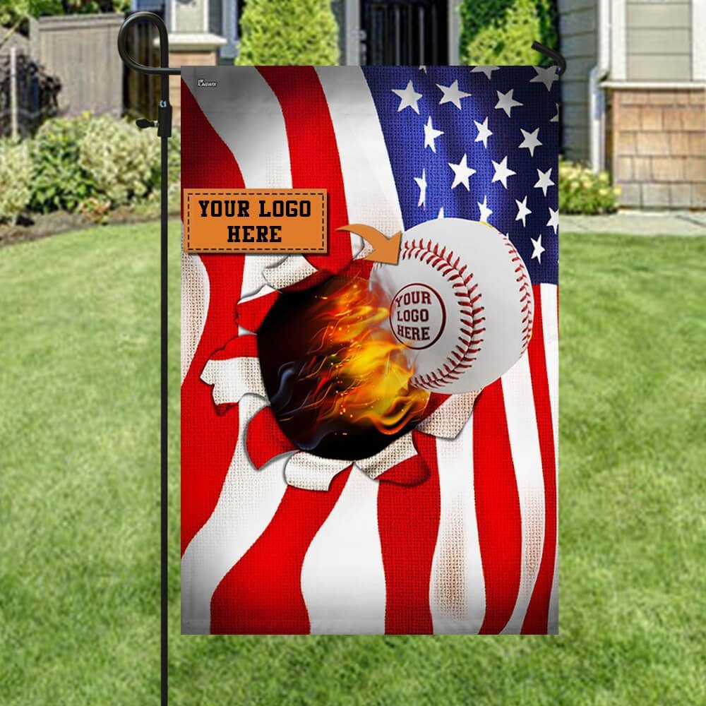 Personalized American Baseball Flag Motivation NNT1560FCT – Flagwix
