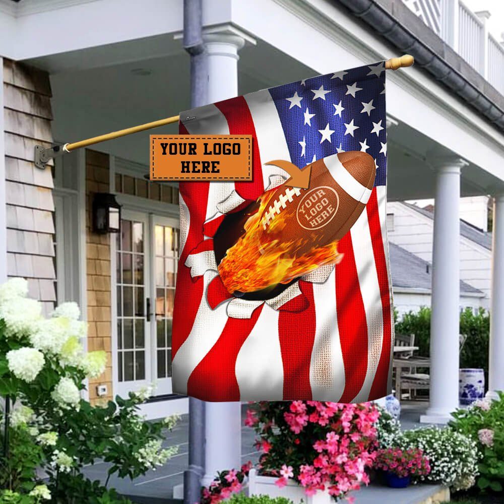 Personalized American Football Flag Motivation NNT1560Fv2CT – Flagwix