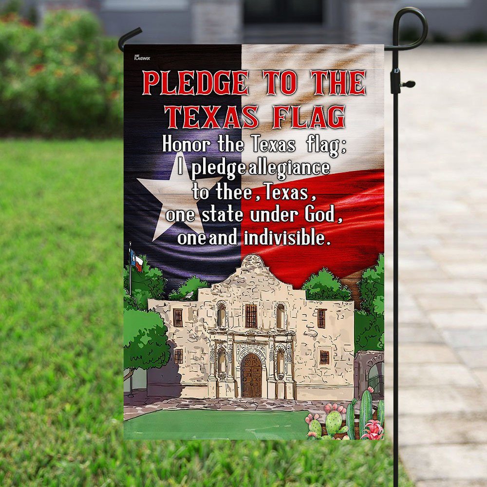 Pledge To The Texas Flag - Flagwix