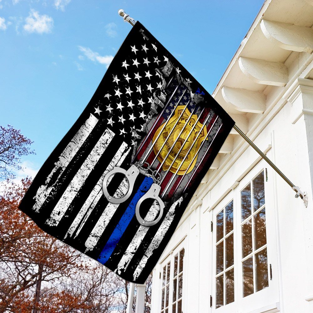 Police. The Thin Blue Line Flag - Flagwix
