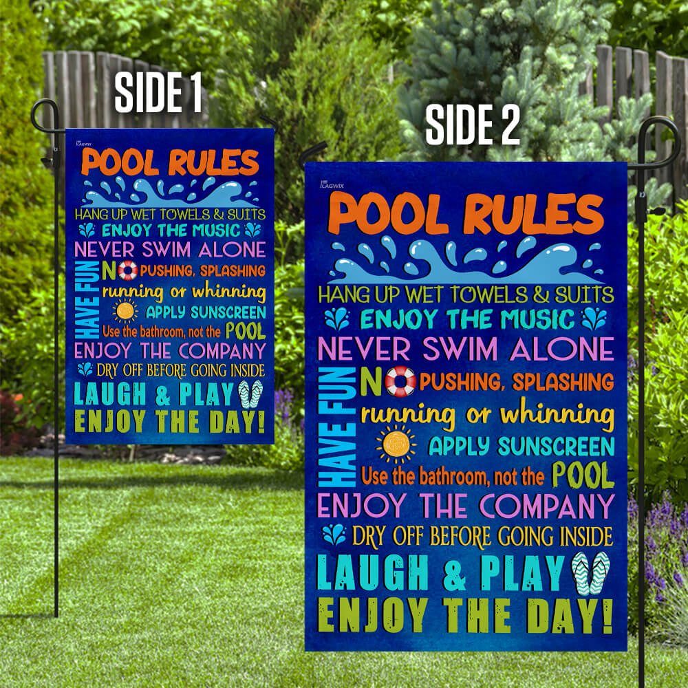 Pool Rules Flag – Flagwix