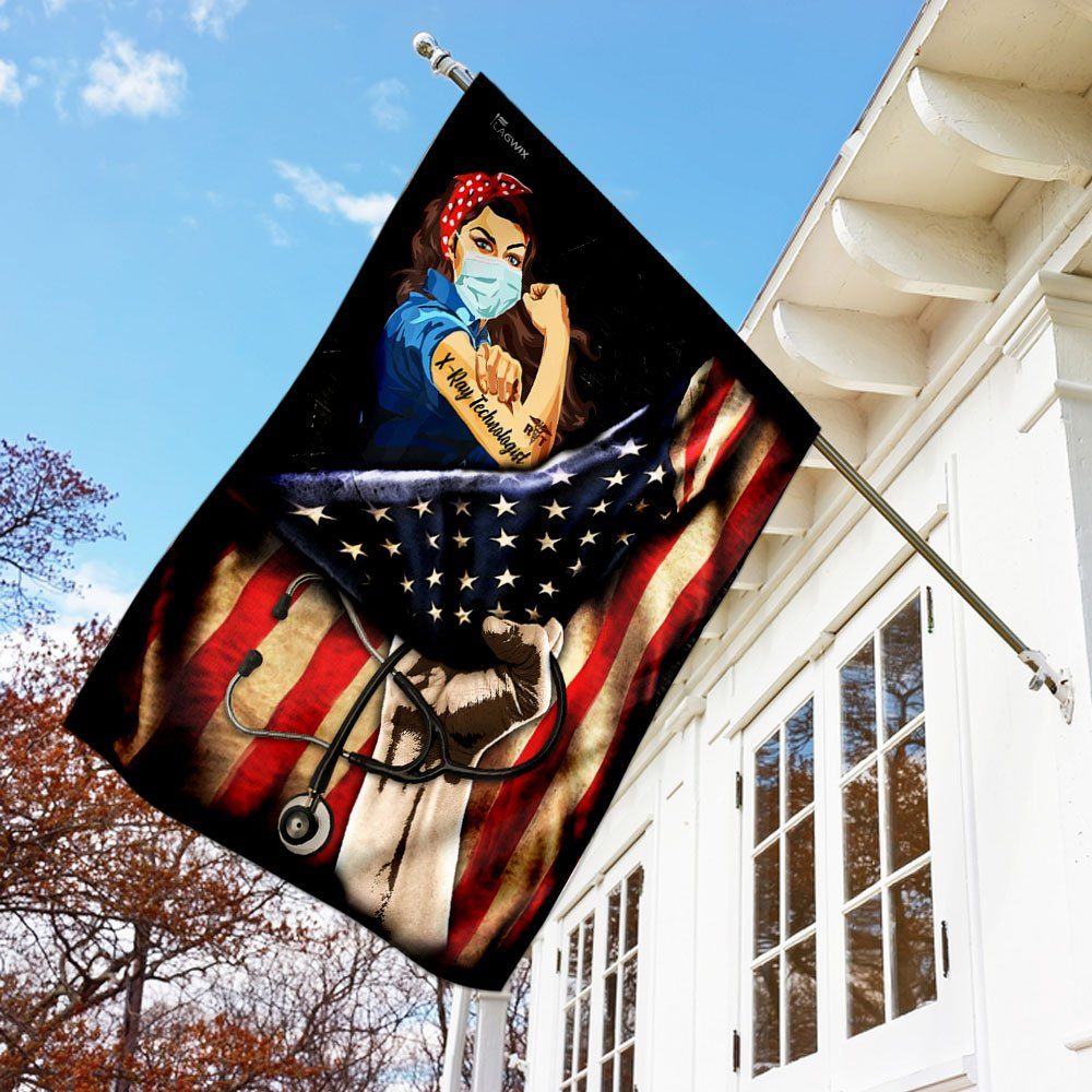 Proud X-Ray Technologist Flag – Flagwix