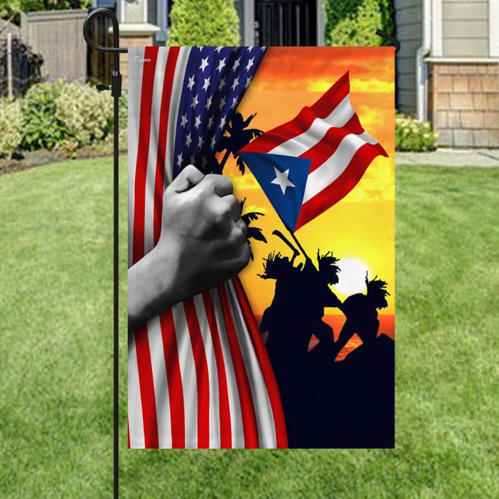 Puerto Rico Flag Freedom NTB149F - Flagwix