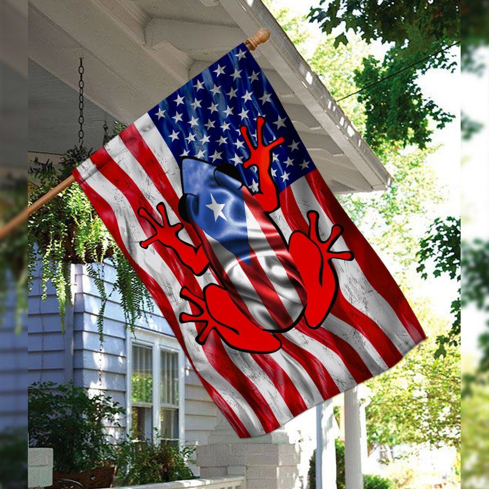 Puerto Rico American Flag - Flagwix