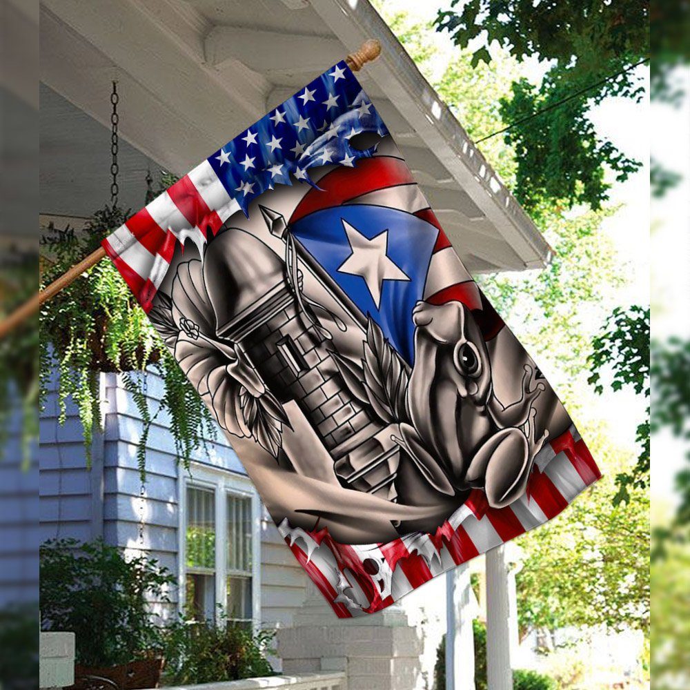 Puerto Rico American Flag - Flagwix