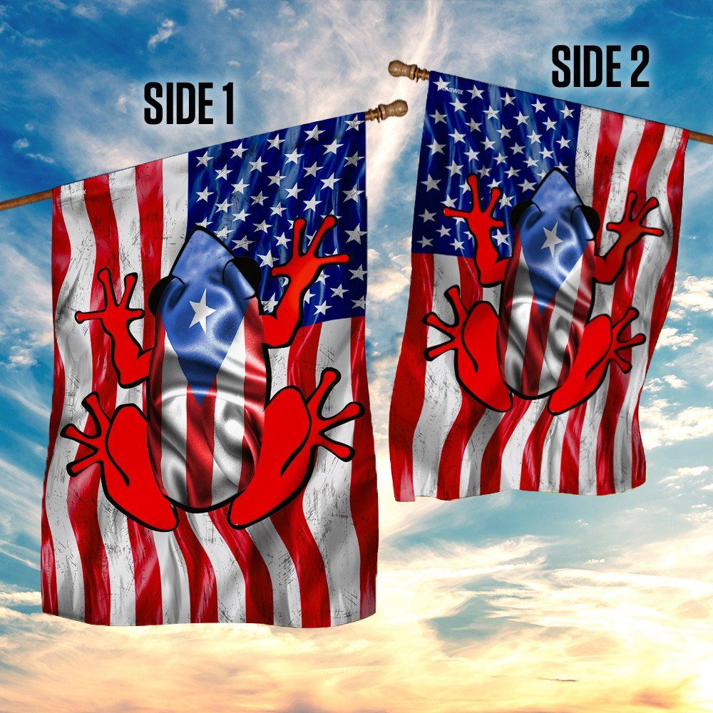 Puerto Rico American Flag - Flagwix