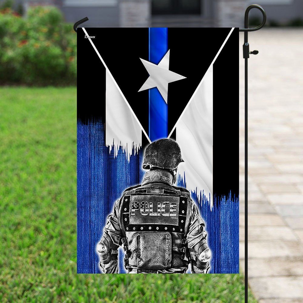 Puerto Rico Blue Line Flag – Flagwix