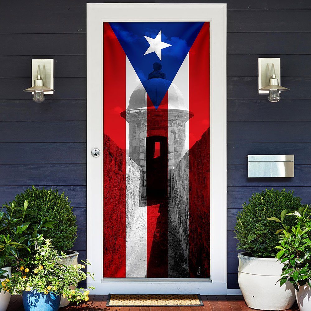 Puerto Rico Door Cover - Flagwix