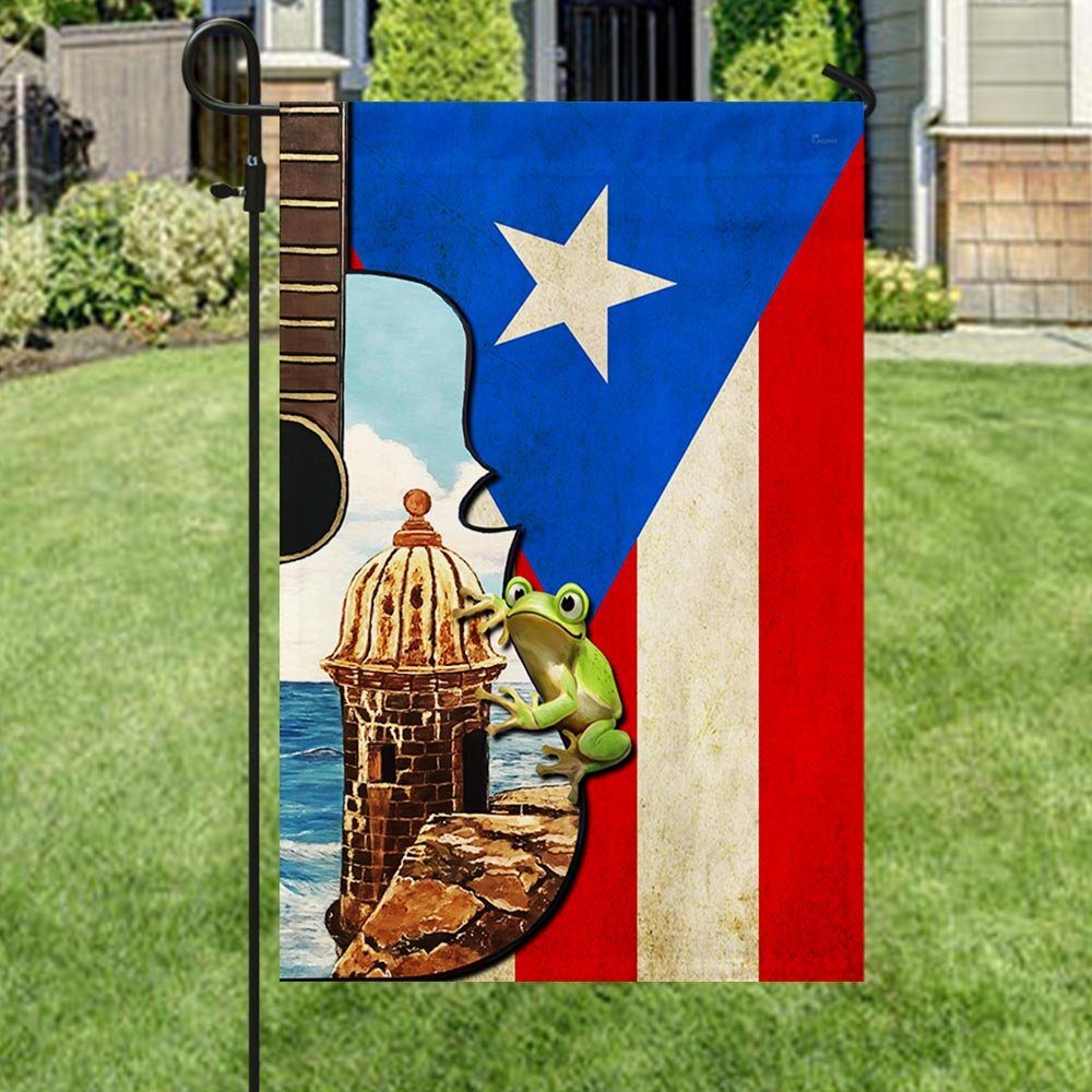 Puerto Rico Flag El Morro Castle Coqui BNN735F – Flagwix