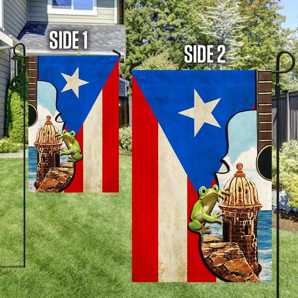 Puerto Rico Flag El Morro Castle Coqui BNN735F – Flagwix