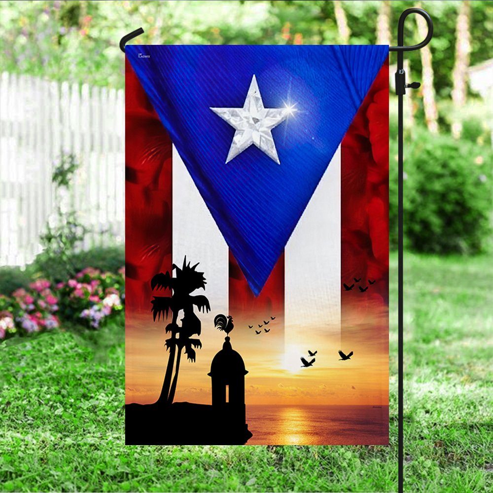 Puerto Rico Flag Puerto Rico Scenery Flag LNT273F – Flagwix