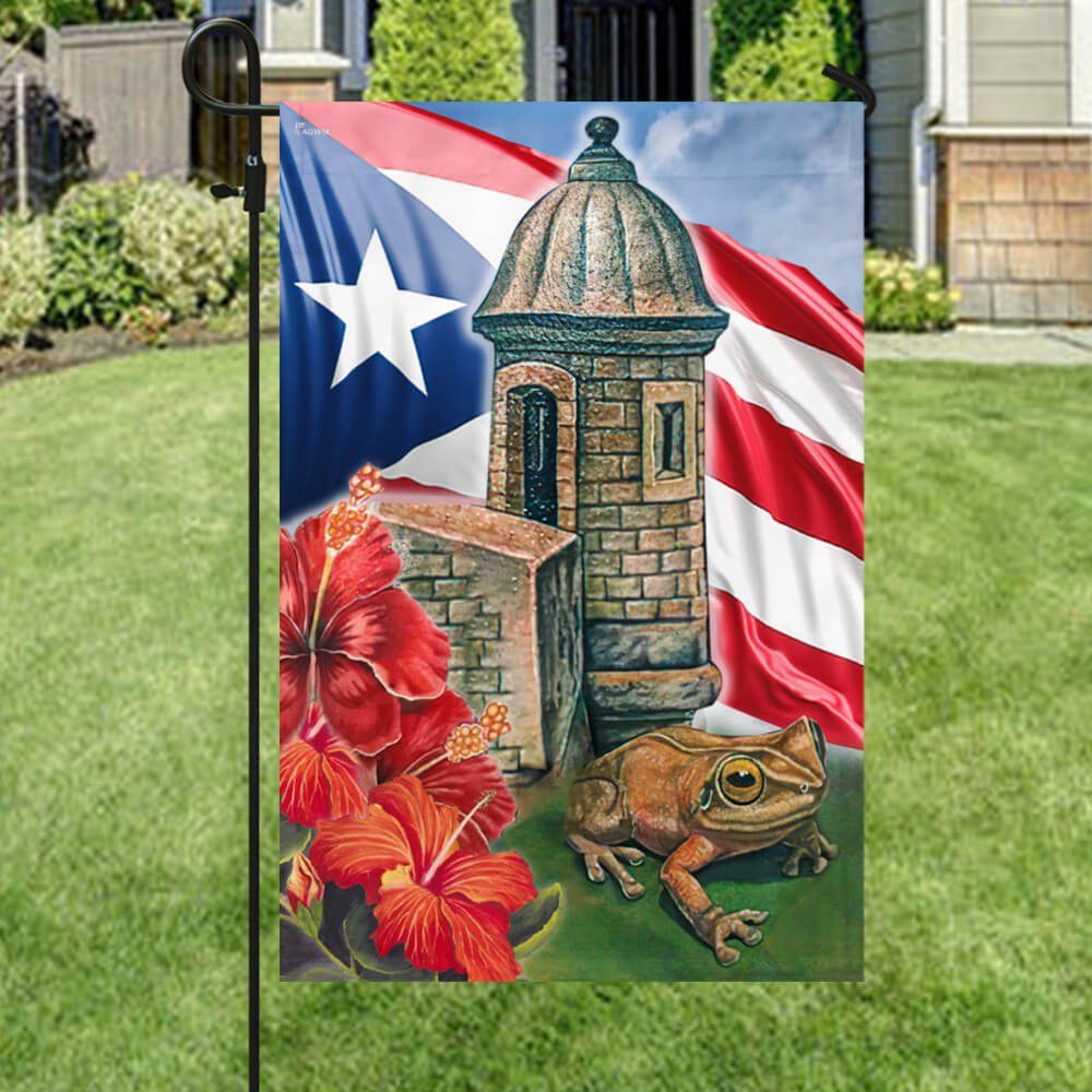 Puerto Rico Flag Symbol NTB279Fv1 - Flagwix