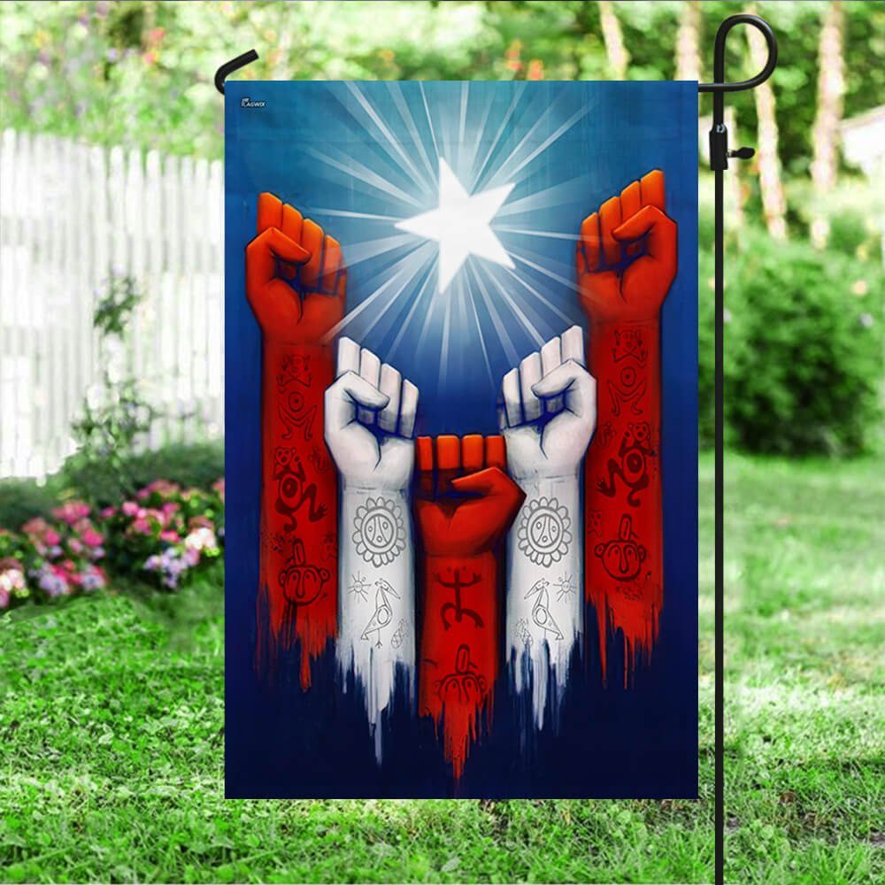 Puerto Rico Flag Together NNT147F - Flagwix