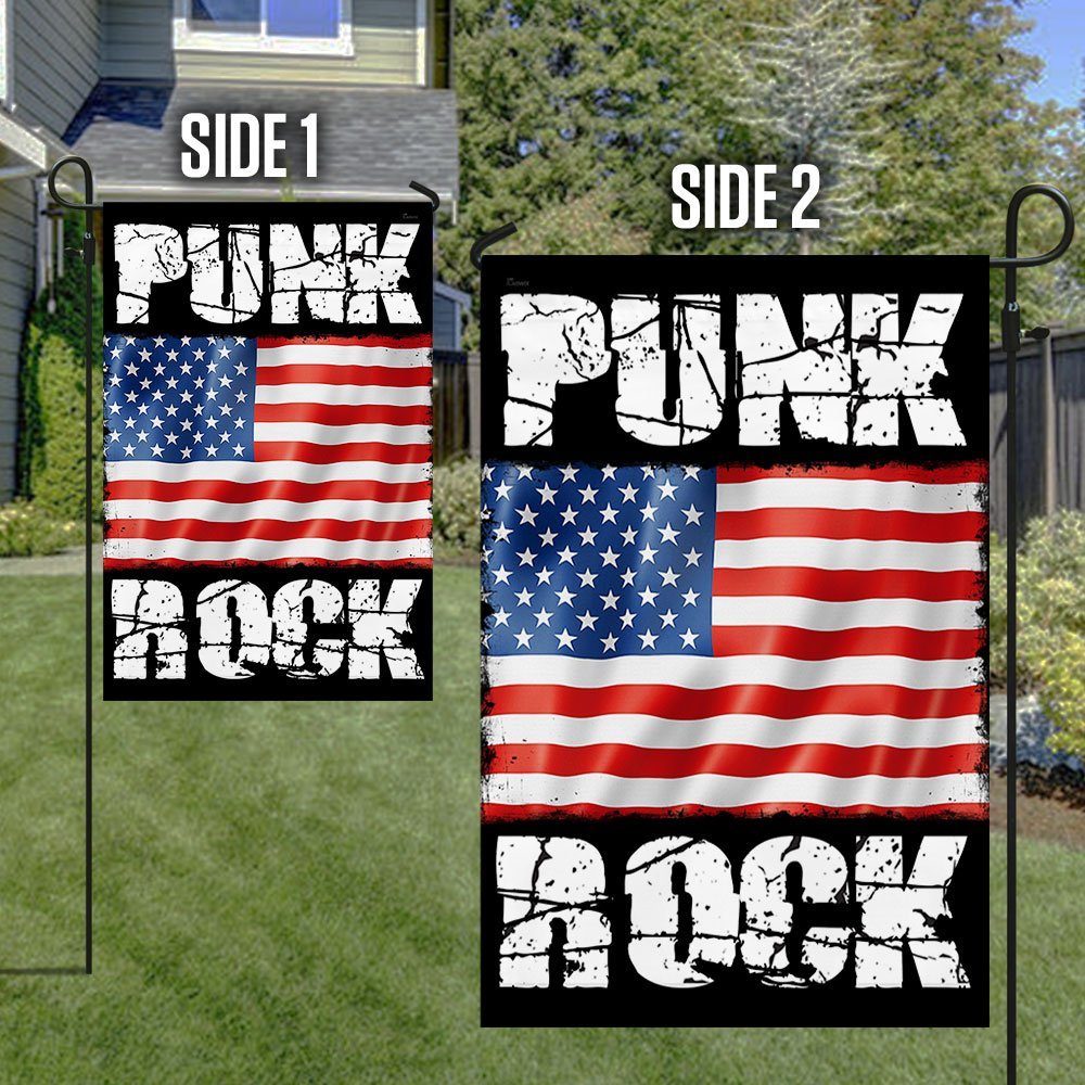 Punk Rock American Flag BNN482F - Flagwix