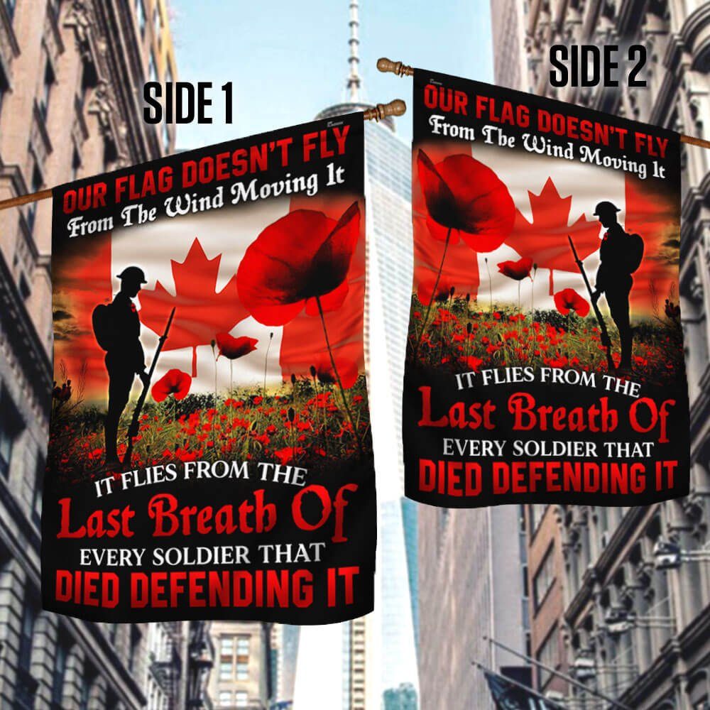 Remembrance Day Flag Lest We Forget THB3508F - Flagwix