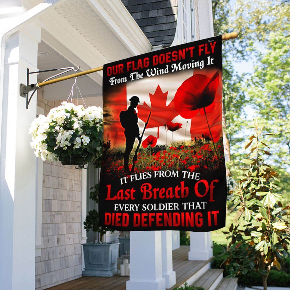 Remembrance Day Flag Lest We Forget THB3508F - Flagwix