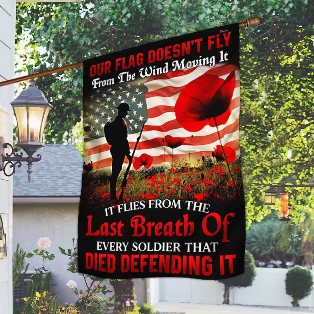 Remembrance Day Flag Lest We Forget THB3508Fv3 - Flagwix