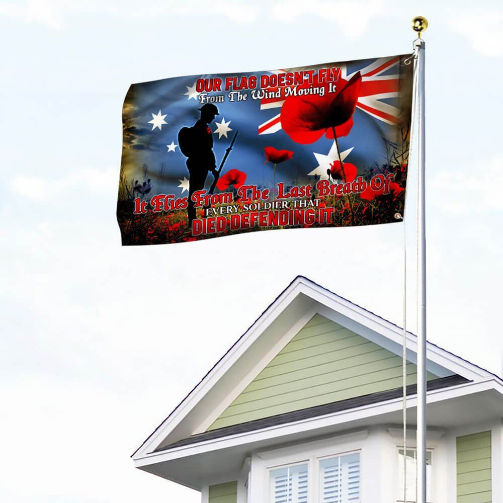 Remembrance Day Flag Lest We Forget THB3508GFv2 – Flagwix