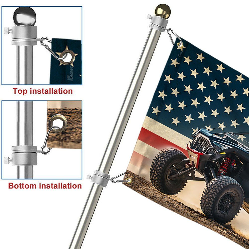 RZR American Grommet Flag LHA1785GFv3 – Flagwix