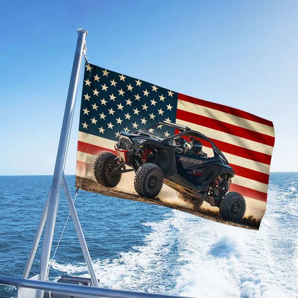 RZR American Grommet Flag LHA1785GFv3 – Flagwix