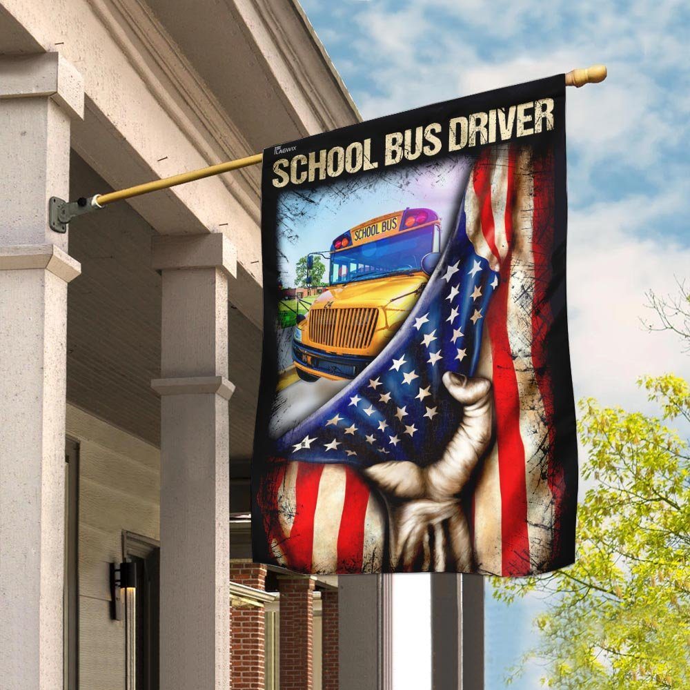 School Bus Driver Flag – Flagwix