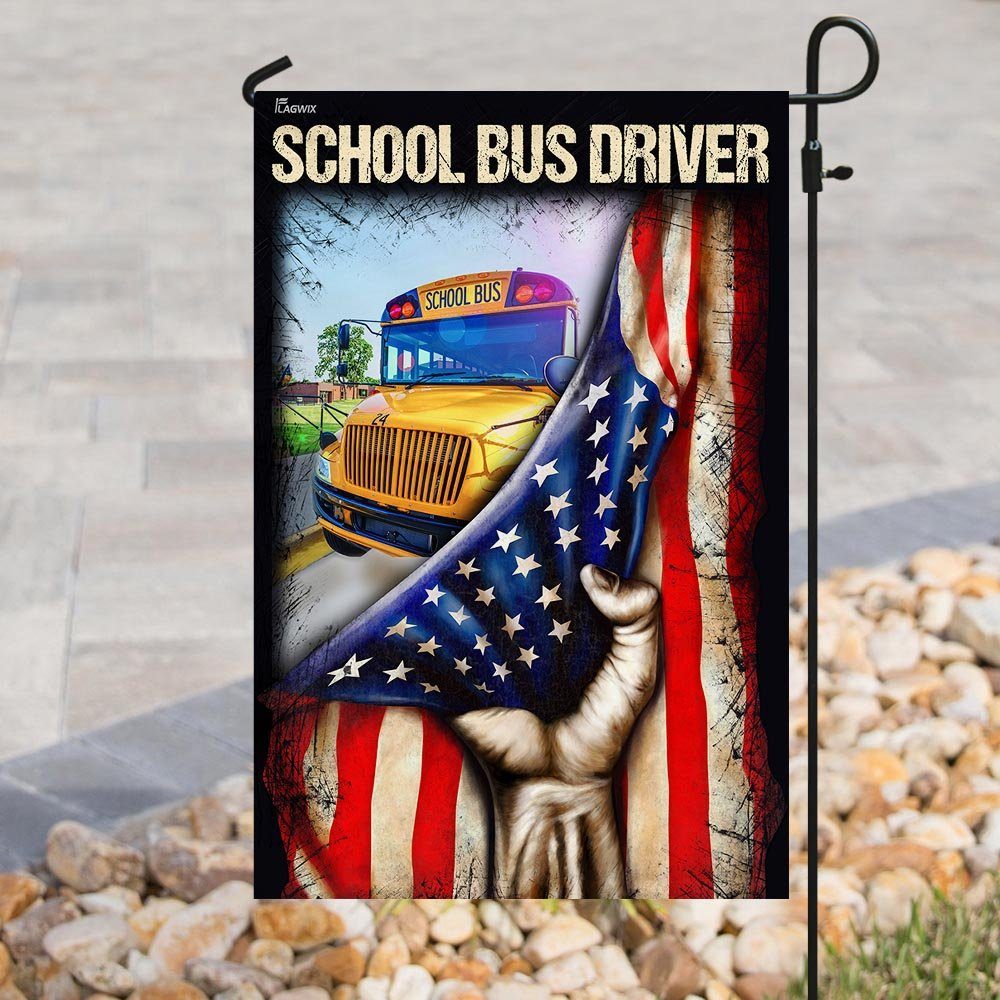 School Bus Driver Flag – Flagwix
