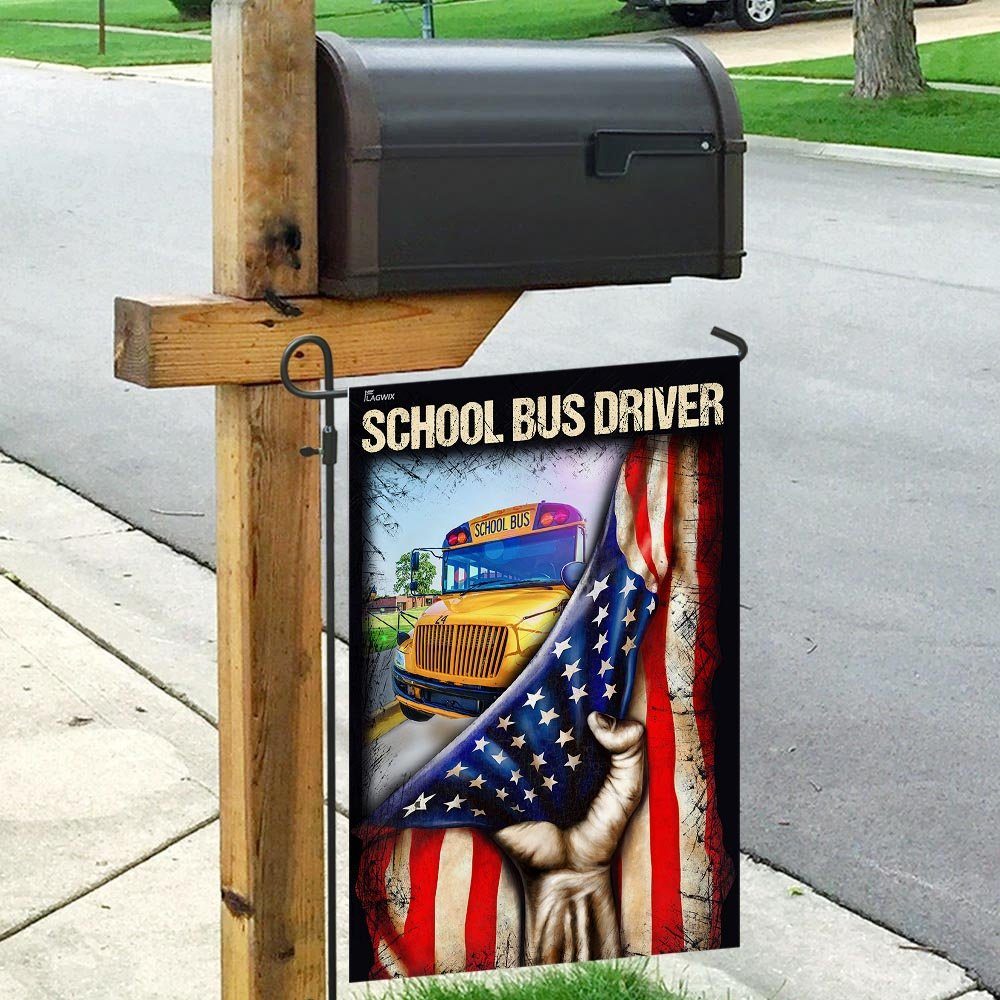 School Bus Driver Flag – Flagwix