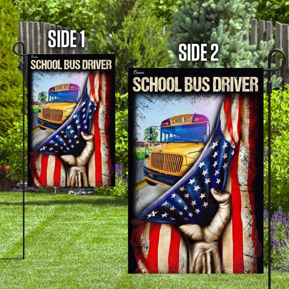 School Bus Driver Flag – Flagwix
