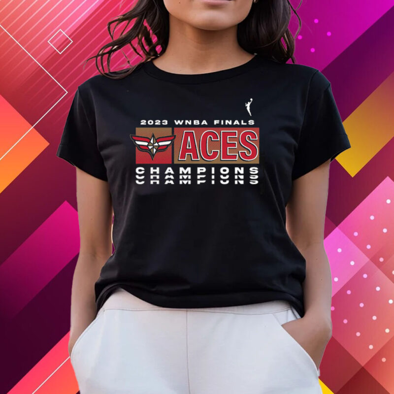 Las Vegas Aces 2023 Wnba Finals Champions Triple Shirt – Flagwix
