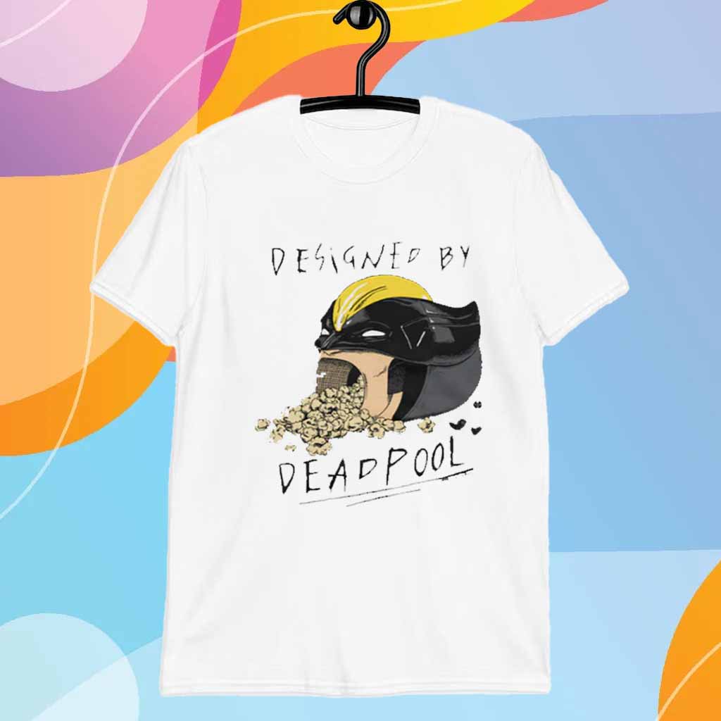 Deadpool Popcorn Bucket T-Shirt - Flagwix