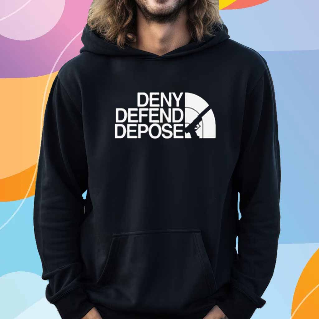 Deny Defend Depose Face T-Shirt - Flagwix
