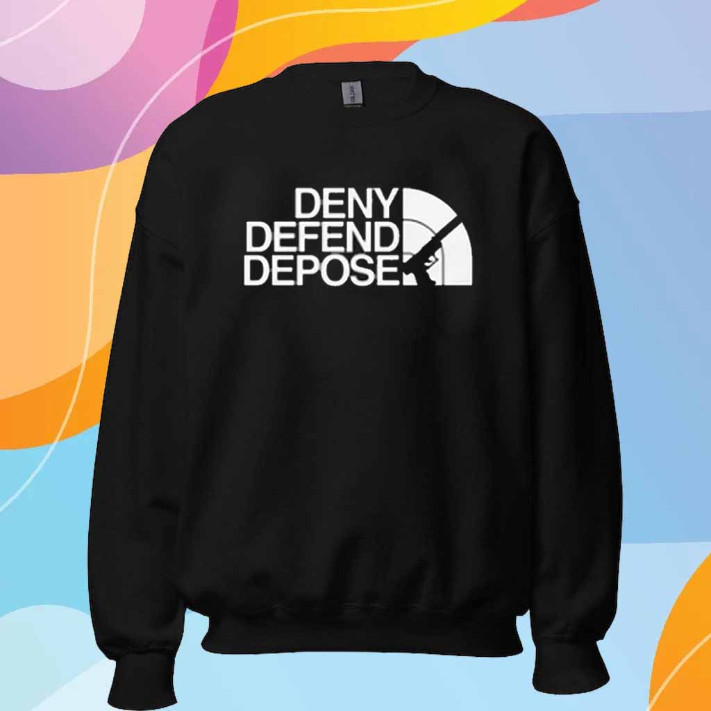 Deny Defend Depose Face T-Shirt - Flagwix