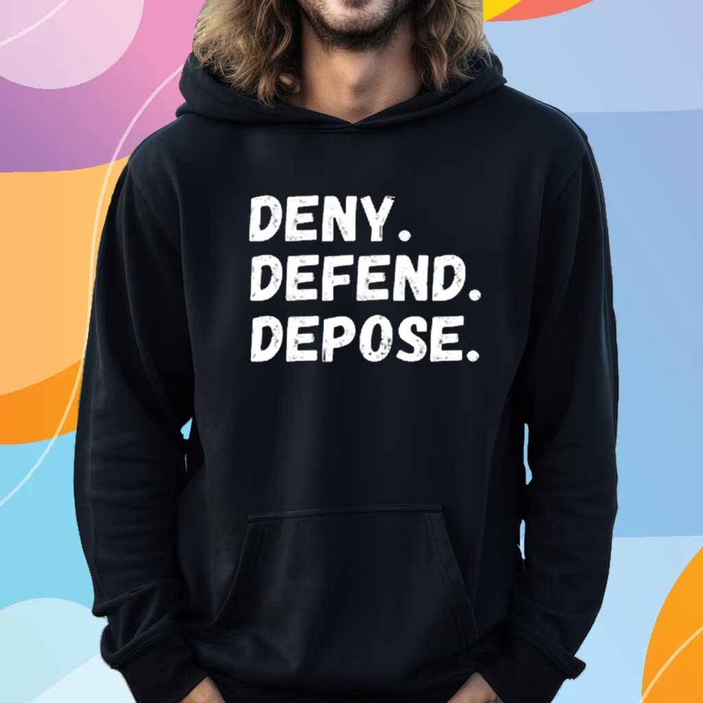 Deny Defend Depose T-Shirt - Flagwix
