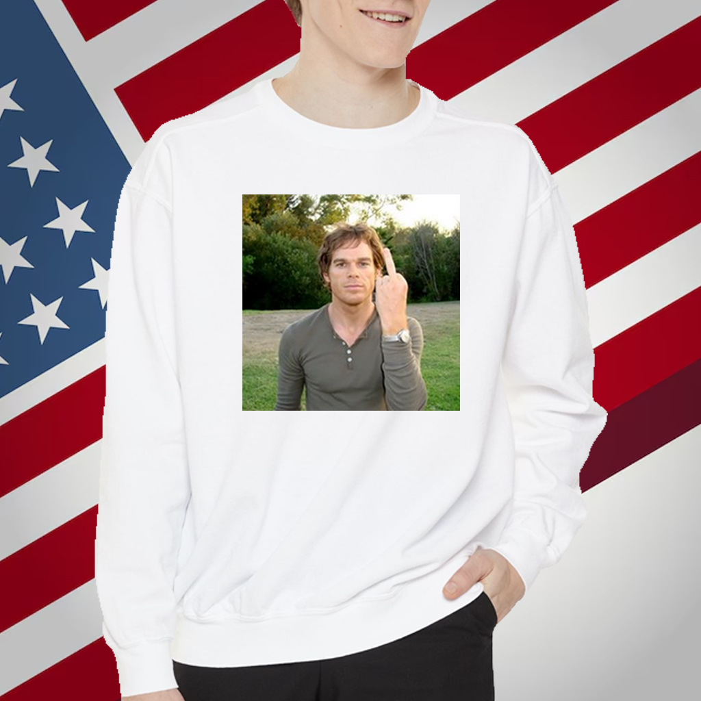 Dexter Morgan Middle Finger T-Shirt – Flagwix