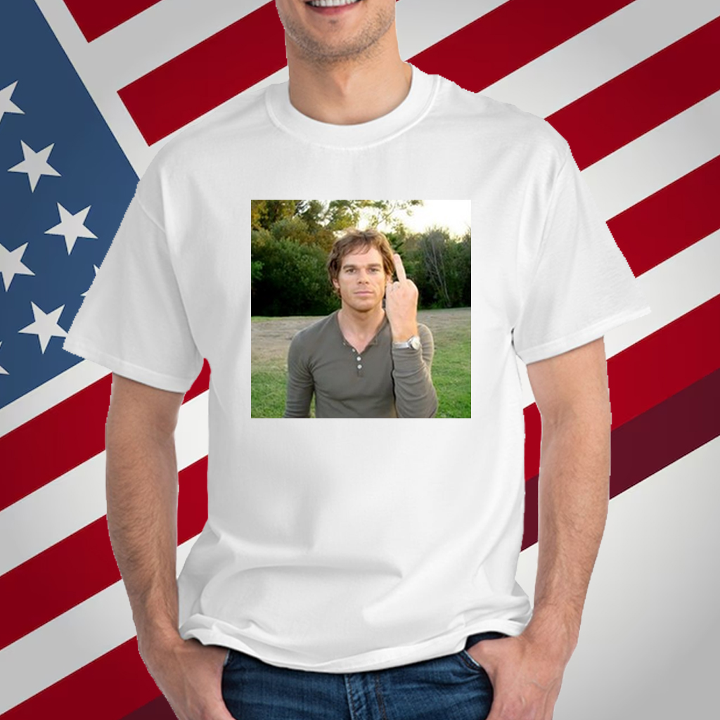 Dexter Morgan Middle Finger T-Shirt – Flagwix