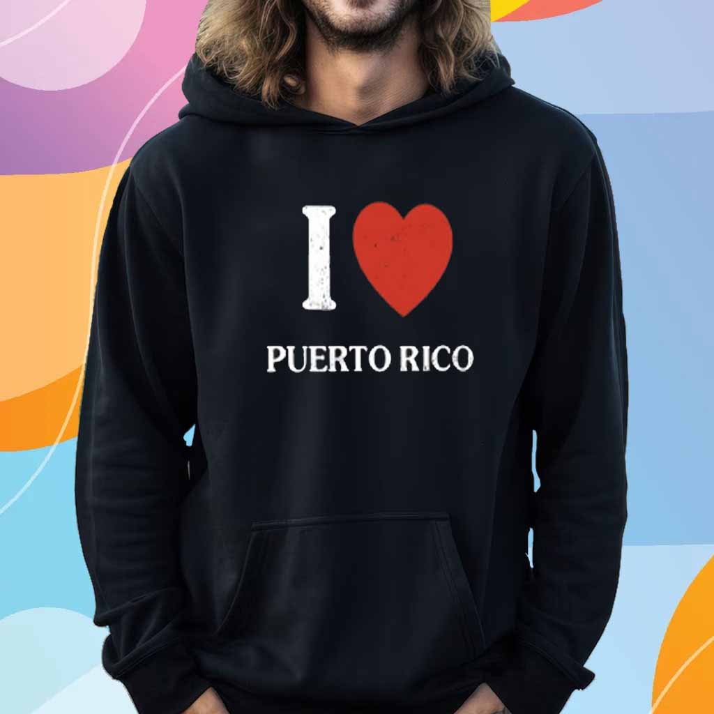 Kennethcole I Love Puerto Rico Shirt - Flagwix