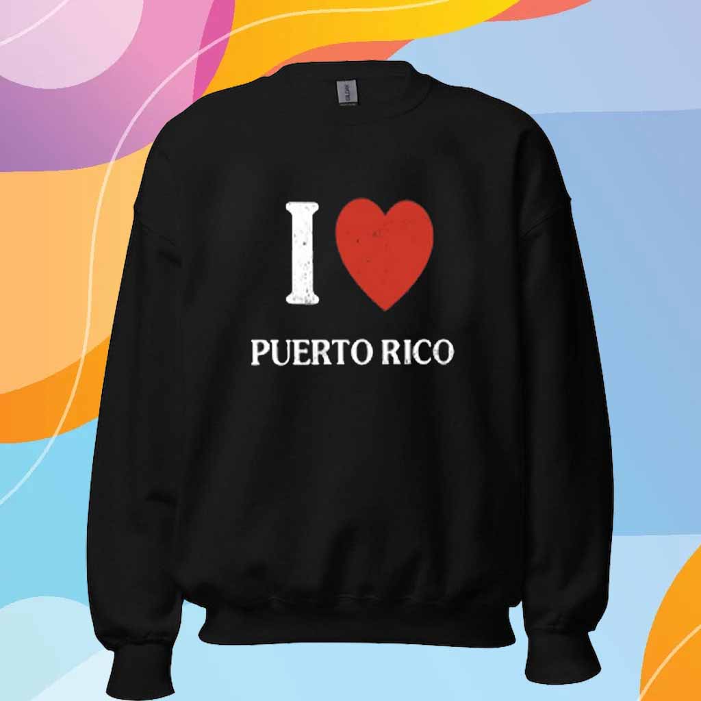 Kennethcole I Love Puerto Rico Shirt - Flagwix