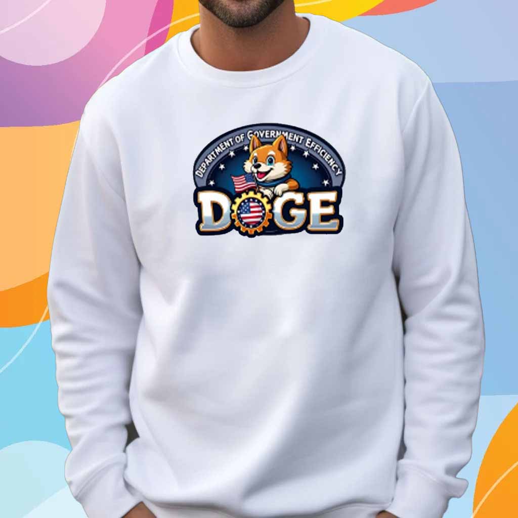 Limited Doge Department Of Government Efficiency T-Shirt - Flagwix