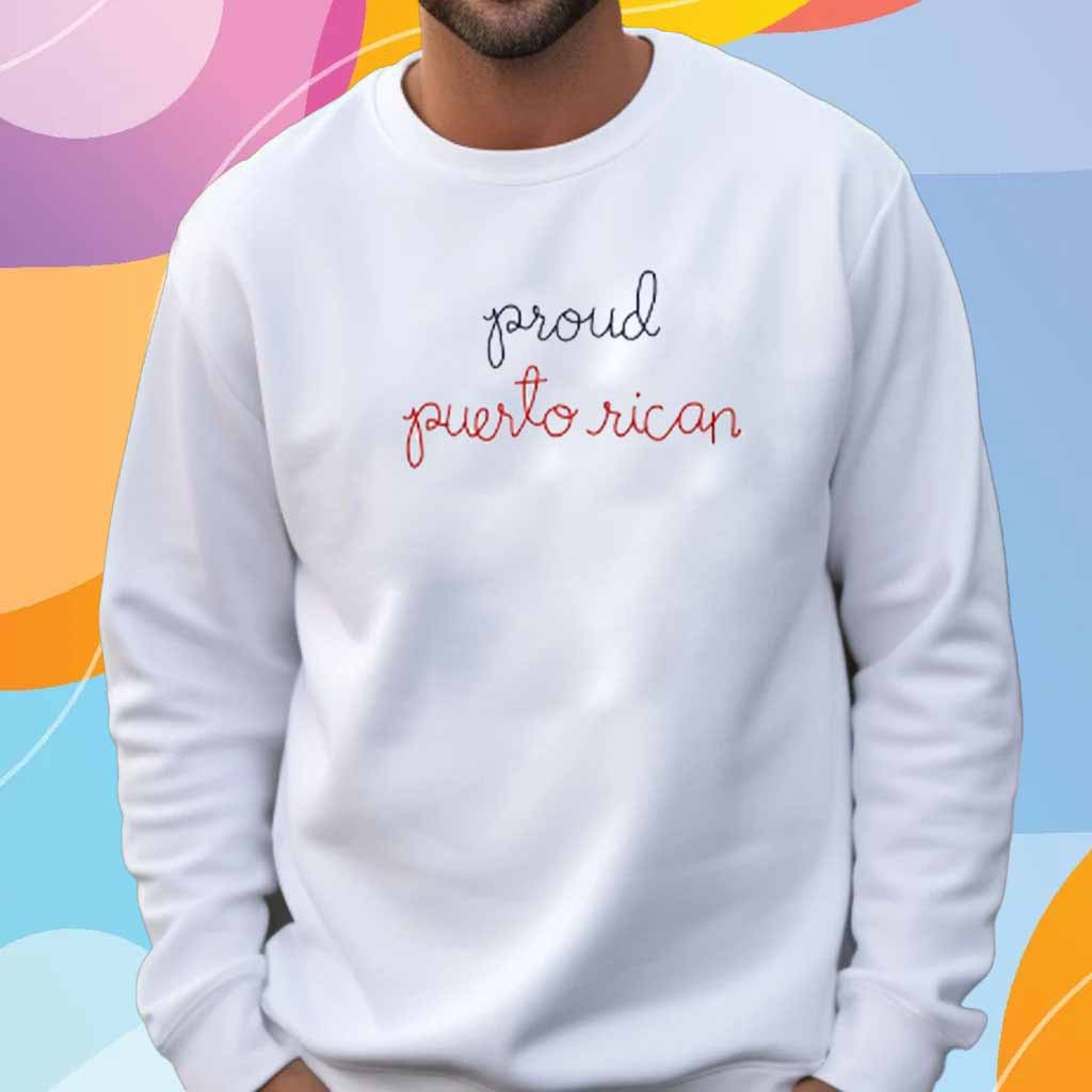 Lingua Franca Proud Puerto Rican Shirt – Flagwix