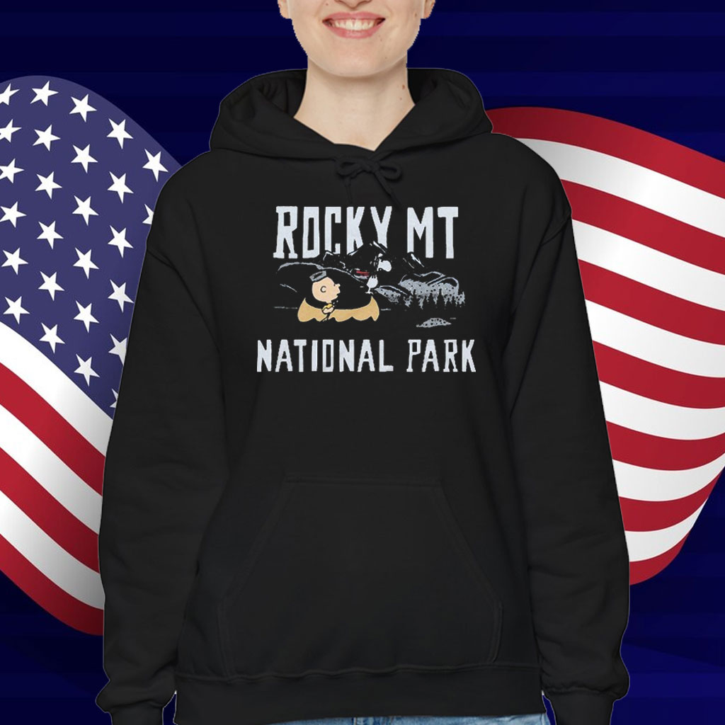 The Peanuts Charlie Brown x Rocky Mountain National Park T-Shirt - Flagwix